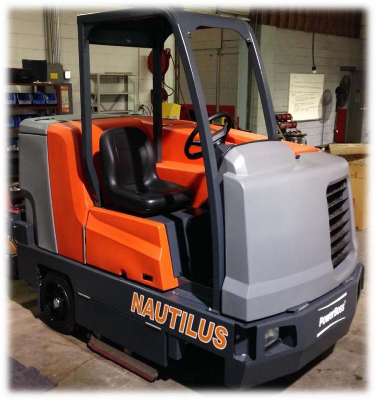 Hako Powerboss Nautilus - Kontinuerlig drift med diesel eller gas.