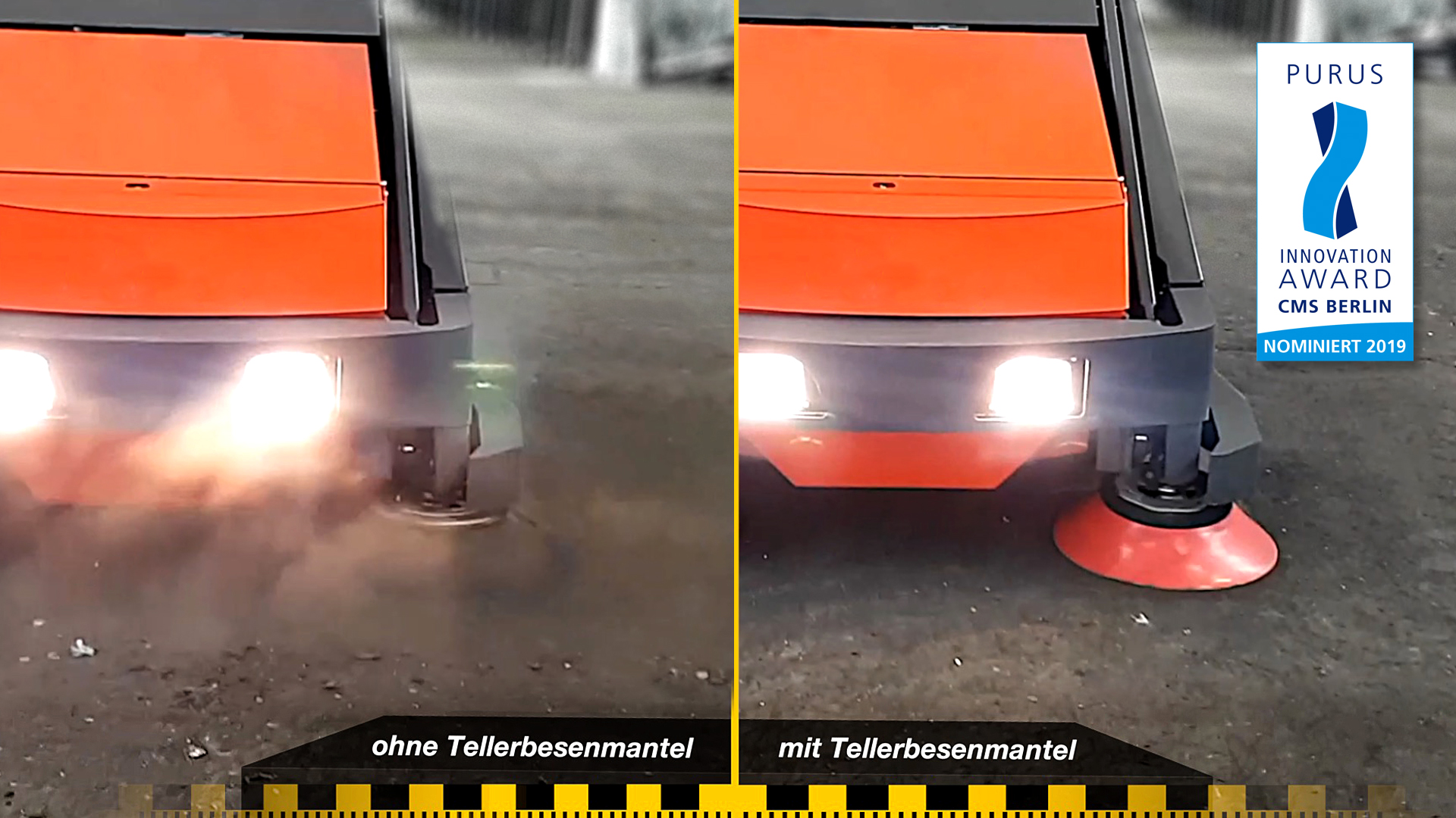 Dust stop- En simpel løsning til støvfri fejning - Hako Danmark